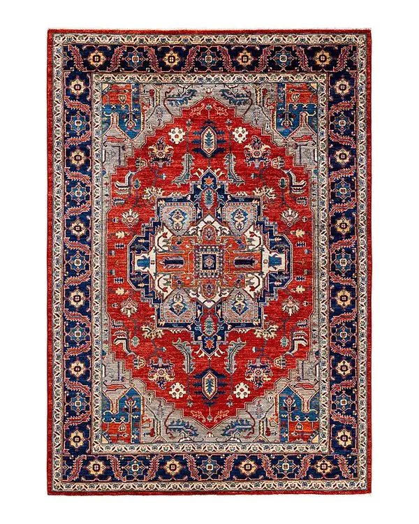 Bloomingdale'S Serapi M1982 Area Rug, 6' X 8'7 - Orange