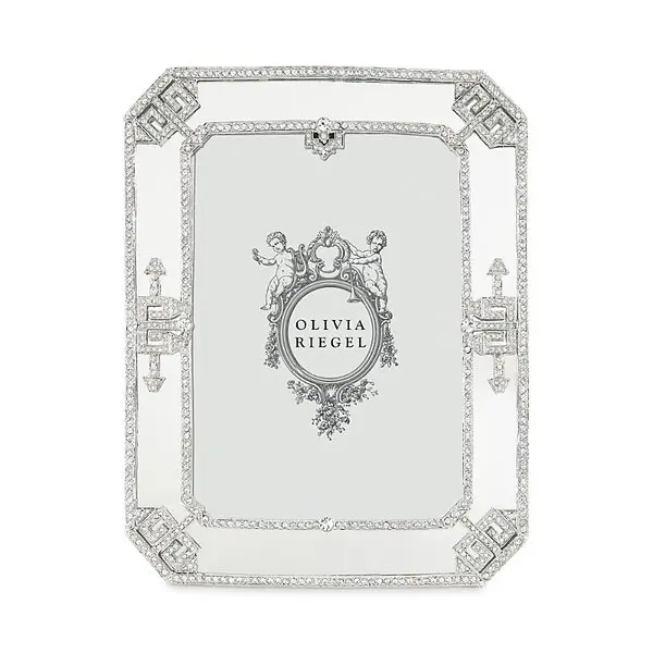 OLIVIA RIEGEL Deco Mirror 5 X 7 Frame - Silver