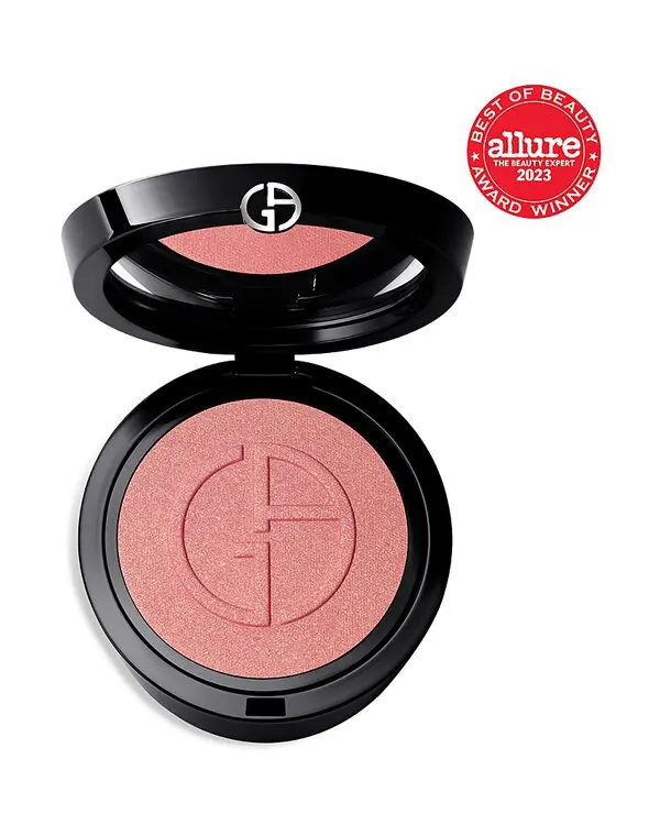 ARMANI Giorgio Luminous Silk Glow Blush - Euphoric - Peachy Pink