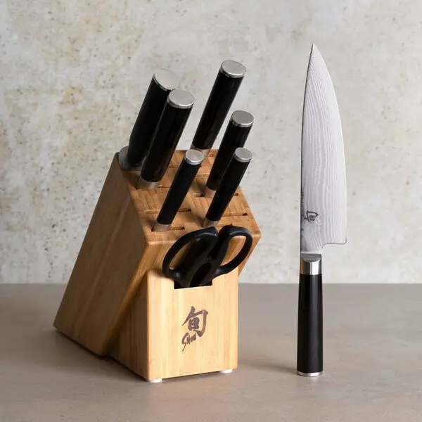 SHUN Classic 7-piece Essential Knife Block Set