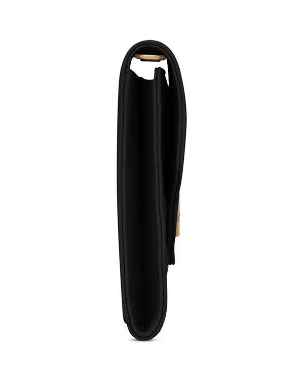 Saint Laurent Envelope Flap Pouch - Black