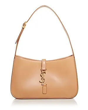 Saint Laurent Le 5 A 7 Hobo Shoulder Bag - Vintage Brown/gold