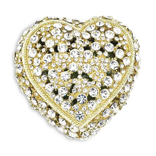 OLIVIA RIEGEL Princess Heart Box - Gold