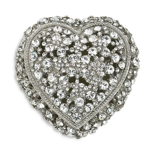 OLIVIA RIEGEL Princess Heart Box - Silver