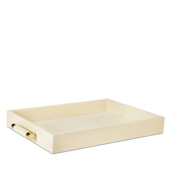 Aerin Classic Shagreen Serving Tray - Cream