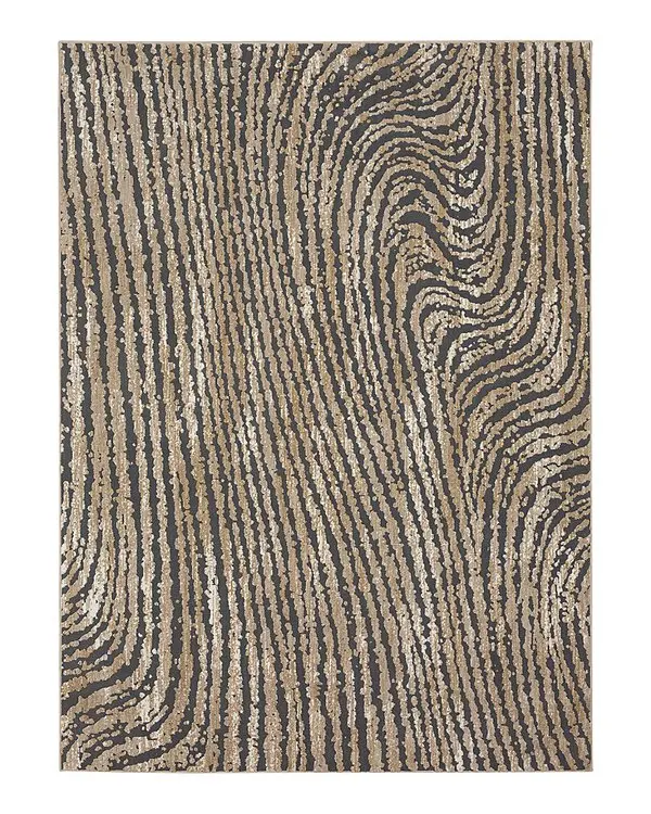 STACY GARCIA Rendition Zeus Area Rug, 8' X 11 - Charcoal