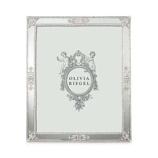 OLIVIA RIEGEL Deco Mirror 8 X 10 Frame - Silver