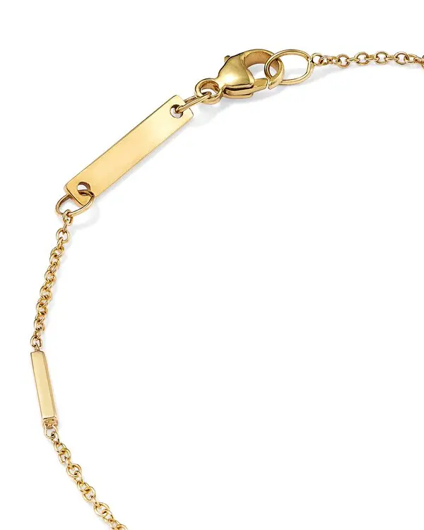 Zoe Chicco 14k Yellow Bar Link Bracelet