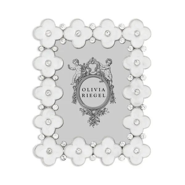 OLIVIA RIEGEL Enamel Clover 2.5 X 3.5 Frame