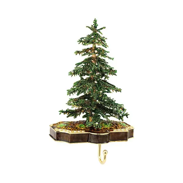 OLIVIA RIEGEL Christmas Tree Crystal & Stocking Holder