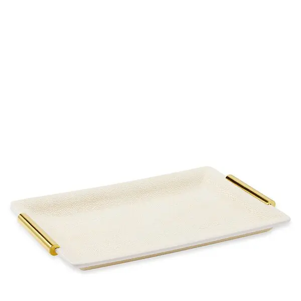 Aerin Shagreen Small Vanity Tray - Cream