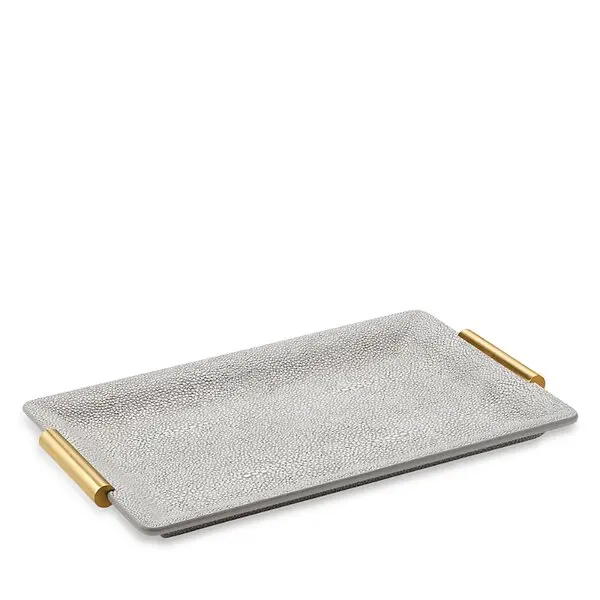 Aerin Shagreen Small Vanity Tray - Dove