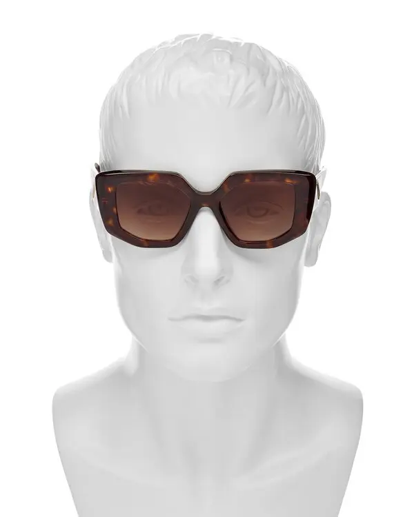 Prada Symbole Geometric Sunglasses - Tortoise