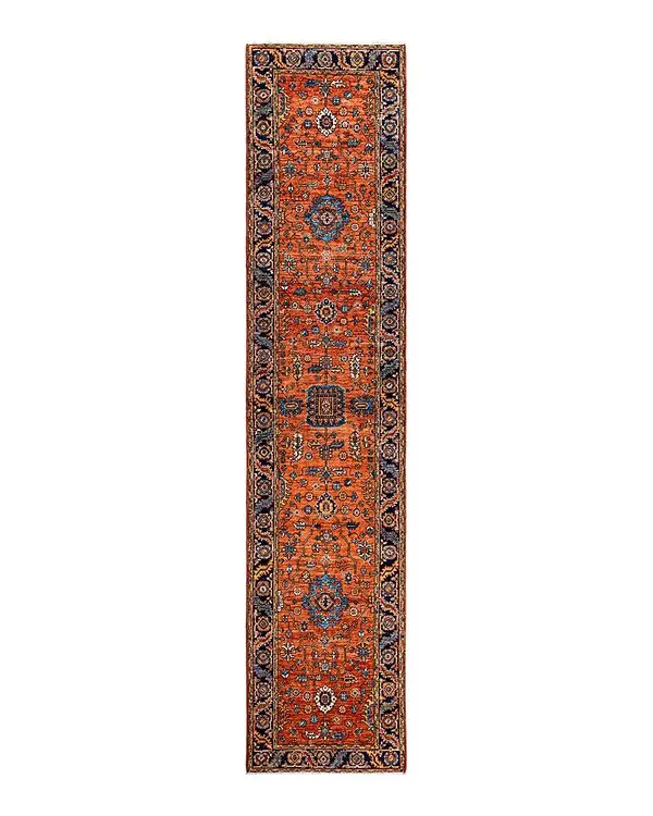 Bloomingdale'S Serapi M1982 Runner Area Rug, 2'9 X 12'11 - Orange