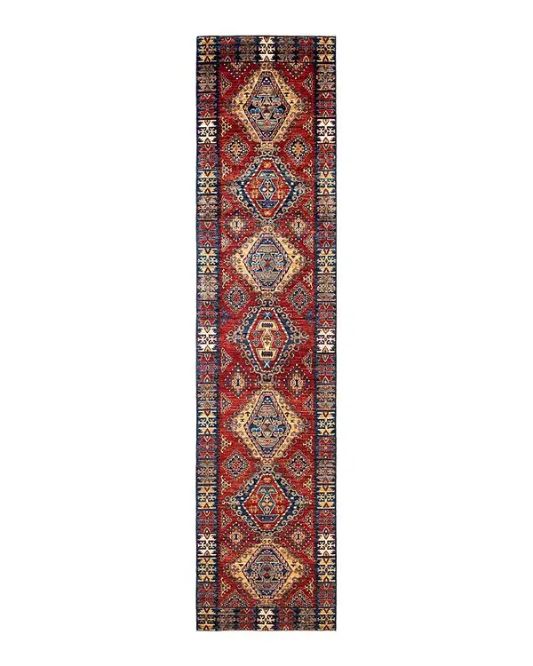 Bloomingdale'S Serapi M1982 Runner Area Rug, 3'2 X 14'2 - Orange