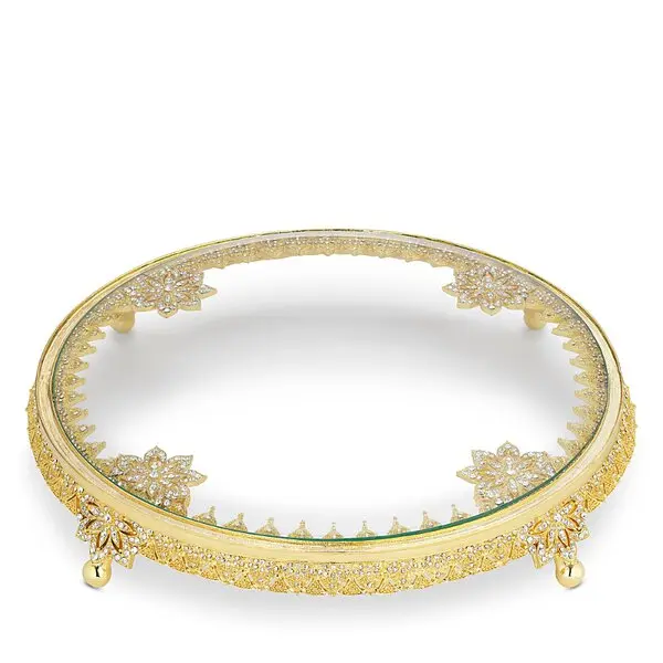 OLIVIA RIEGEL Windsor Cake Plateau - Gold