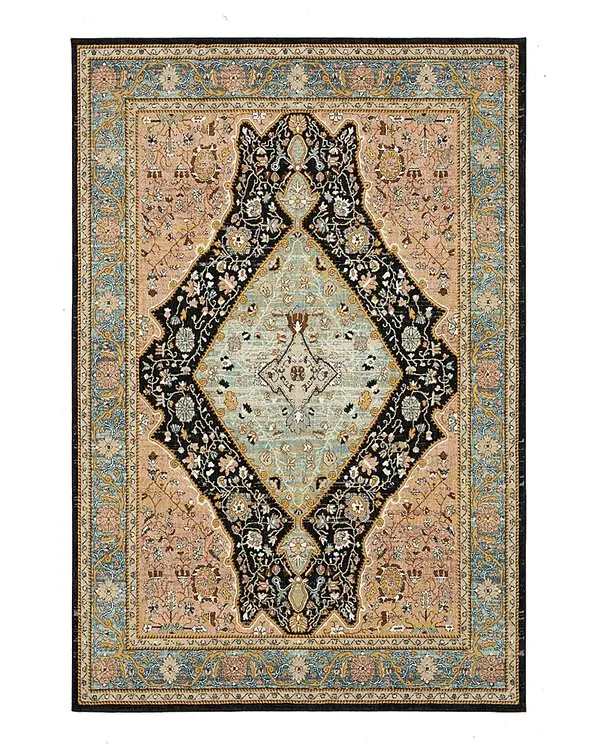 KARASTAN Zephyr Bidjar Area Rug, 5'3 X 7'10 - Robins Egg