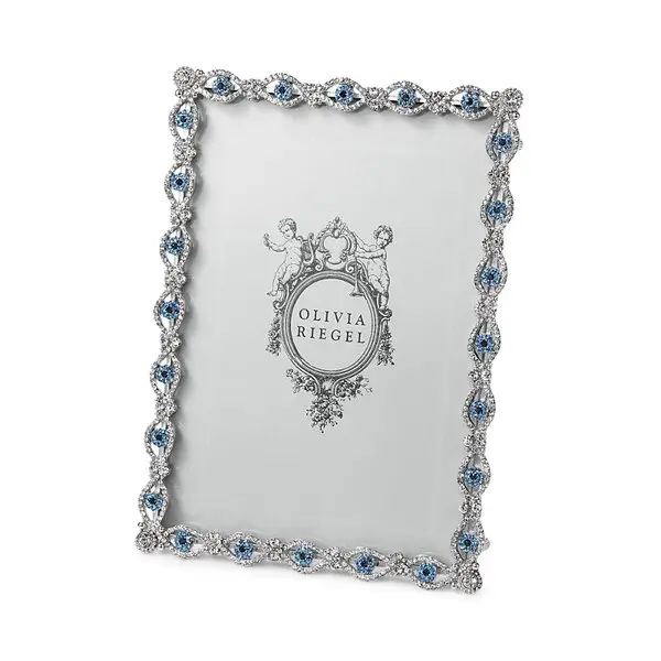 OLIVIA RIEGEL Evil Eye Frame, 5 X 7 - Silver