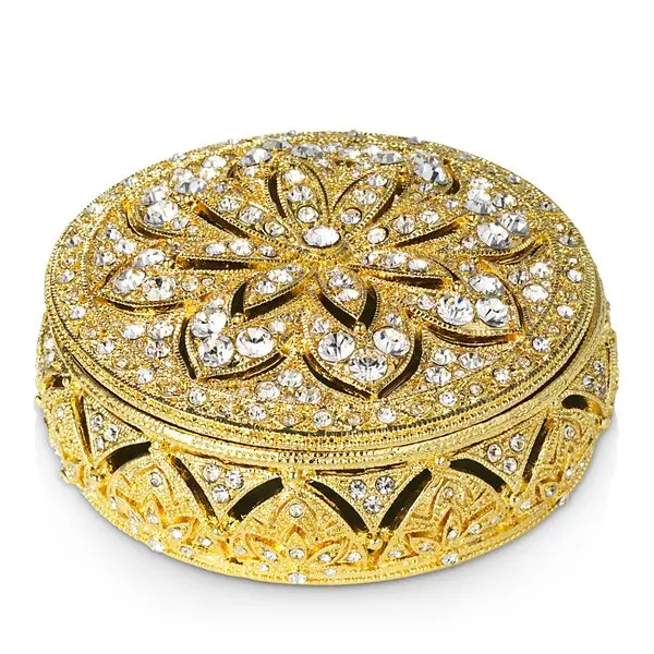 OLIVIA RIEGEL Windsor Round Box - Gold