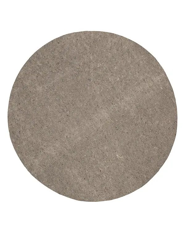 KARASTAN Dual Surface Thin Lock Rug Pad Round Area Rug, 8' X 8 - Gray