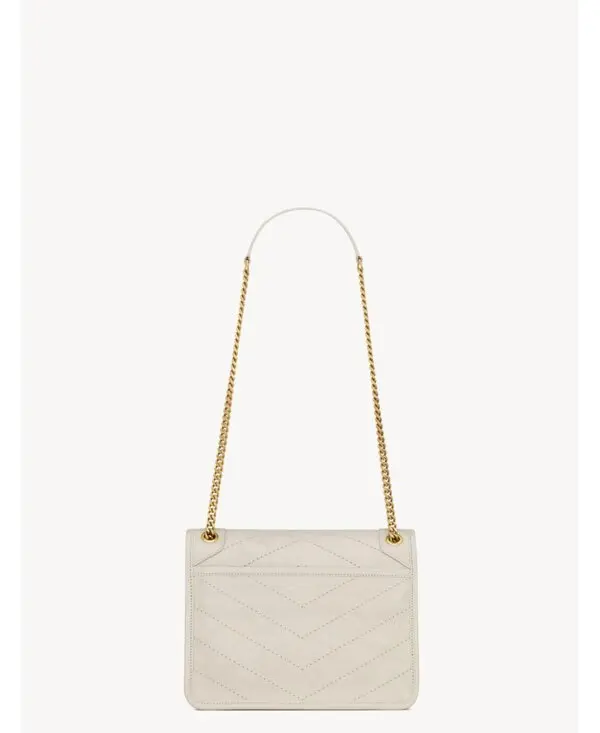Saint Laurent Niki Shoulder Bag - White