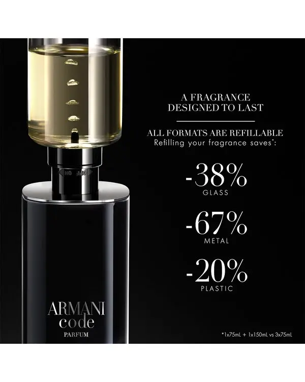 ARMANI Giorgio Code Parfum 2.5 Oz