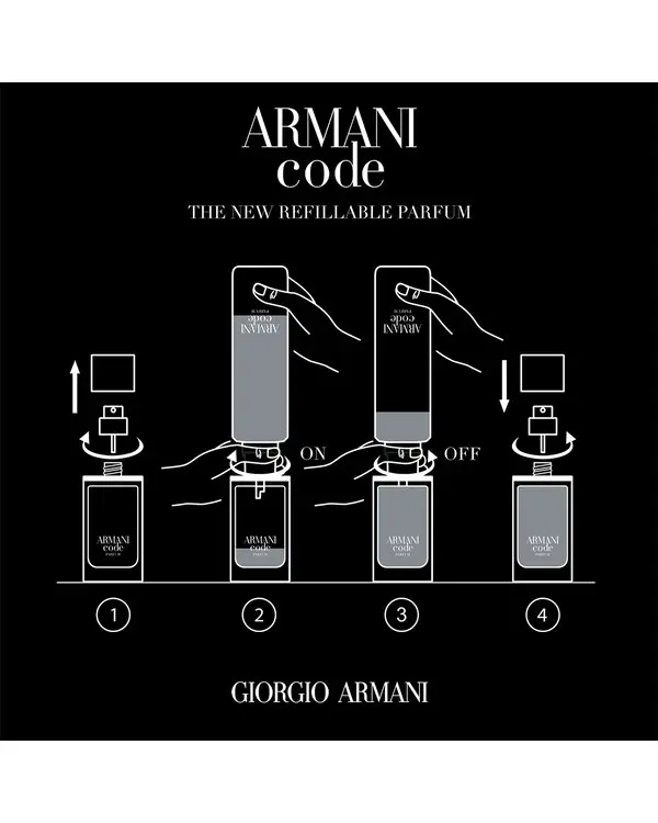 ARMANI Giorgio Code Parfum 2.5 Oz