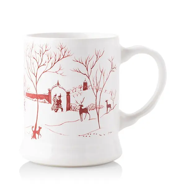JULISKA Country Estate Winter Frolic Mug - Ruby