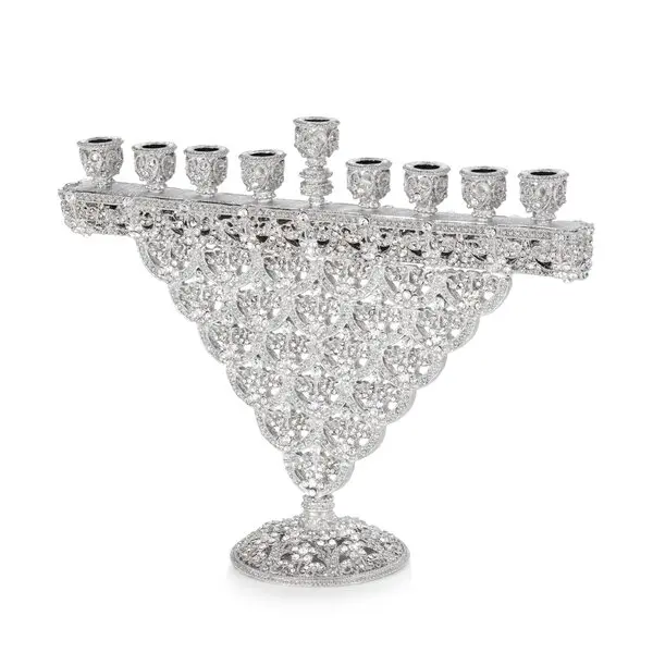 OLIVIA RIEGEL Crystal Sinclair Menorah