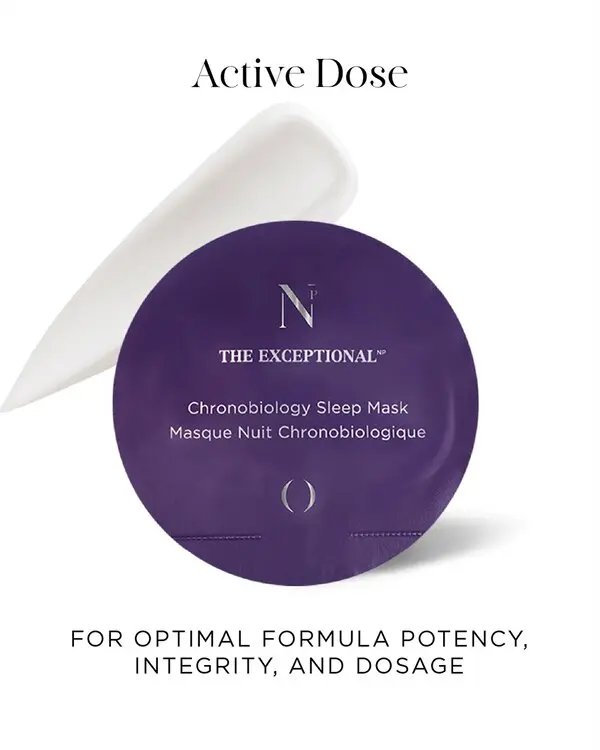 NOBLE PANACEA The Exceptional Chronobiology Sleep Mask - No Color