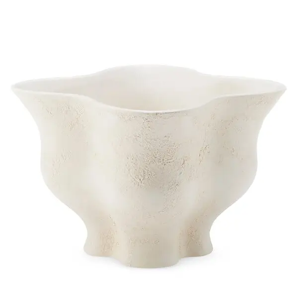 Aerin Corvo Cachepot - Parchment