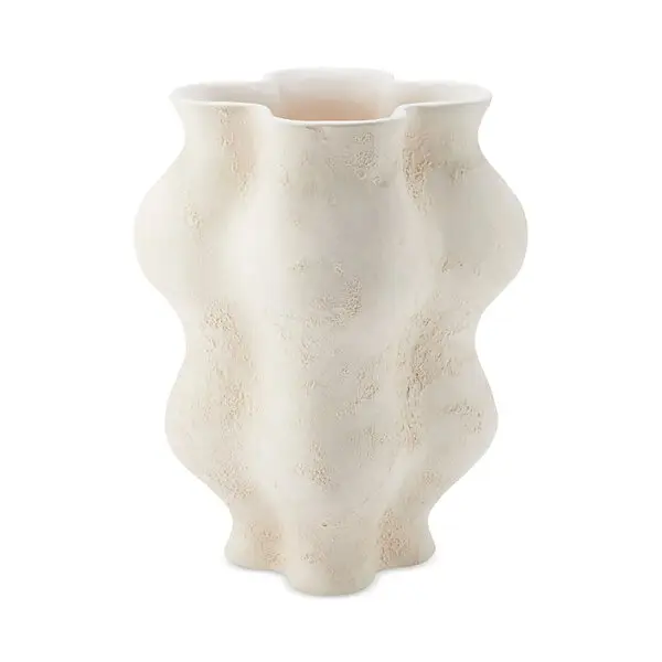 Aerin Corvo Large Vase - Parchment