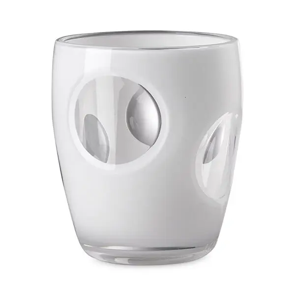 MARIO LUCA GIUSTI Acrylic Fisheye Tumbler - White