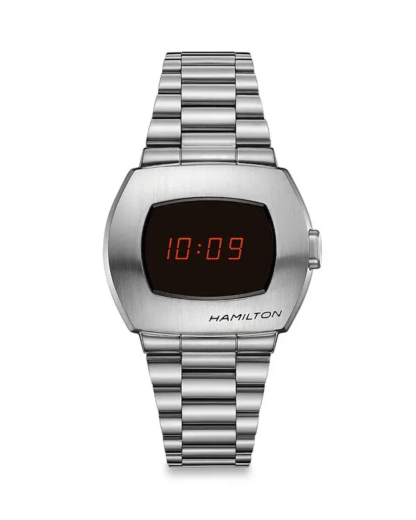 Hamilton Psr American Classic Digital Watch - Black/silver
