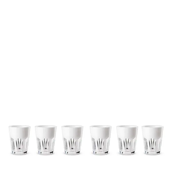 MARIO LUCA GIUSTI Acrylic Double Face Acrylic Tumbler, Set Of 6