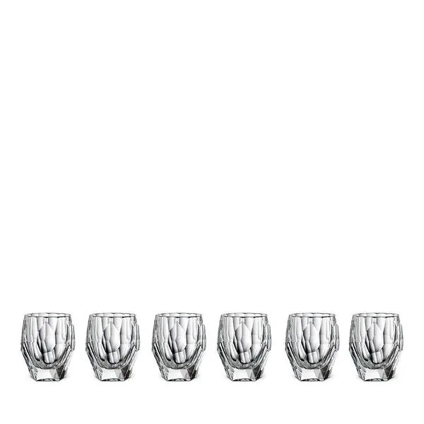 MARIO LUCA GIUSTI Acrylic Milly Large Acrylic Tumbler, Set Of 6 - Clear