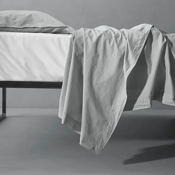 SOCIETY LIMONTA Nite Cotton Flat Sheet, King/queen - Perla