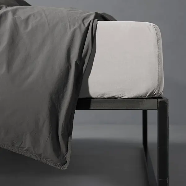 SOCIETY LIMONTA Nite Cotton Fitted Sheet, King - Marmo