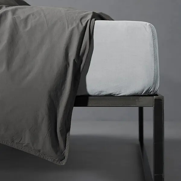 SOCIETY LIMONTA Nite Cotton Fitted Sheet, Queen - Perla