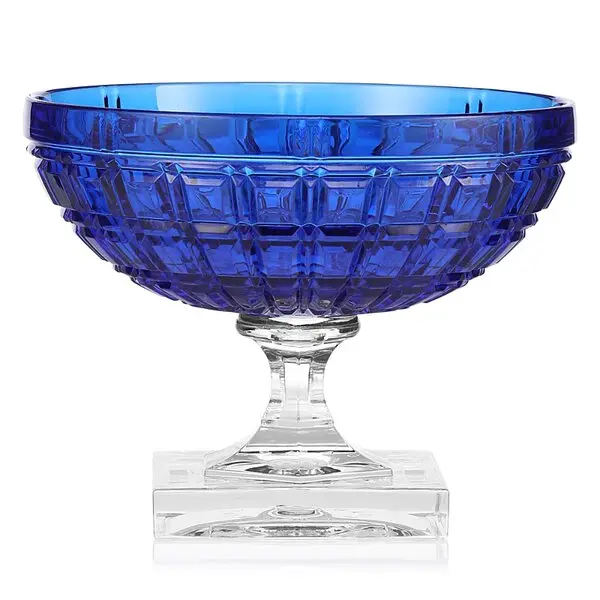 MARIO LUCA GIUSTI Acrylic Winston Acrylic Footed Coupe Glass - Blue