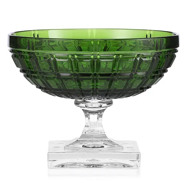 MARIO LUCA GIUSTI Acrylic Winston Acrylic Footed Coupe Glass - Green