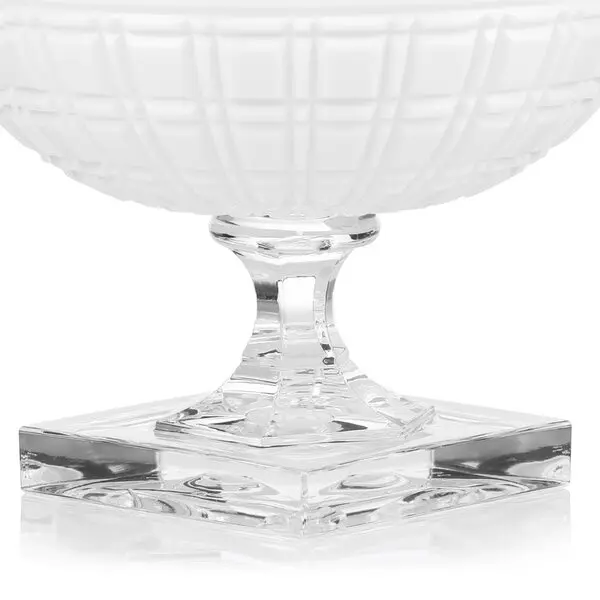 MARIO LUCA GIUSTI Acrylic Winston Acrylic Footed Coupe Glass - White