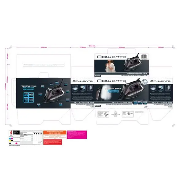 ROWENTA Accessteam Steam Iron