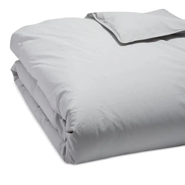 SOCIETY LIMONTA Nite Cotton Duvet Cover, Queen - Perla