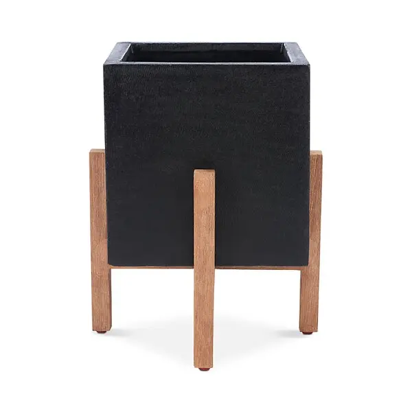SAFAVIEH Borsla Planter - Black