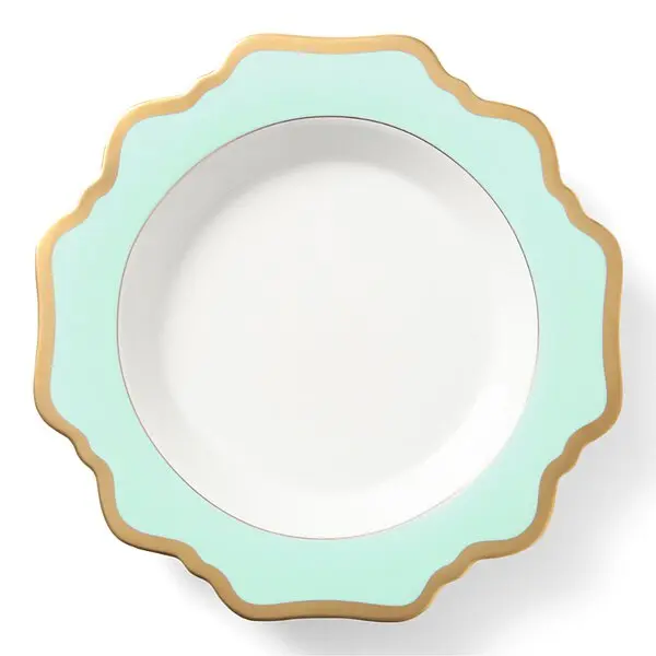 ANNA WEATHERLEY Anna's Palette Soup & Pasta Bowl - Aqua Green