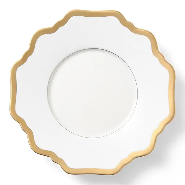 ANNA WEATHERLEY Antique White With Gold Saucer - White/gold