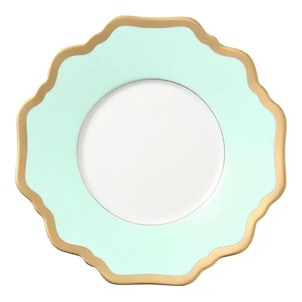 ANNA WEATHERLEY Anna's Palette Tea Saucer - Aqua Green