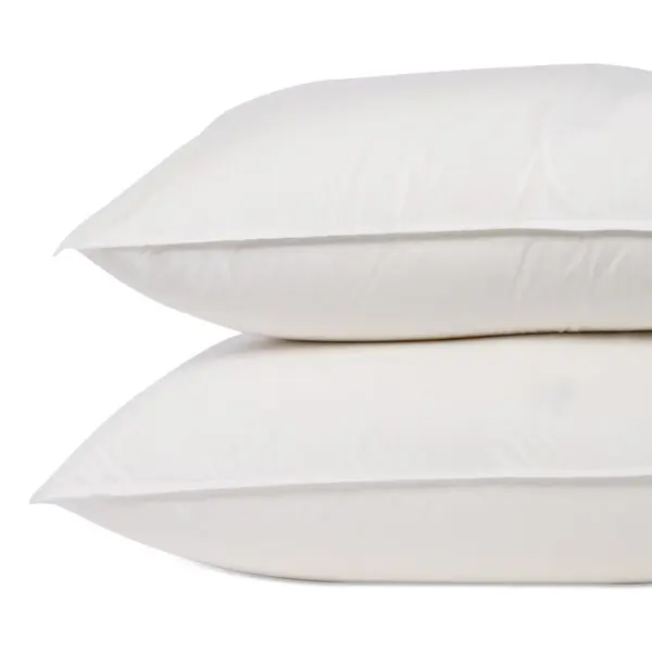 SOCIETY LIMONTA Nite Cotton Pillowcase Pair, Queen - Bianco