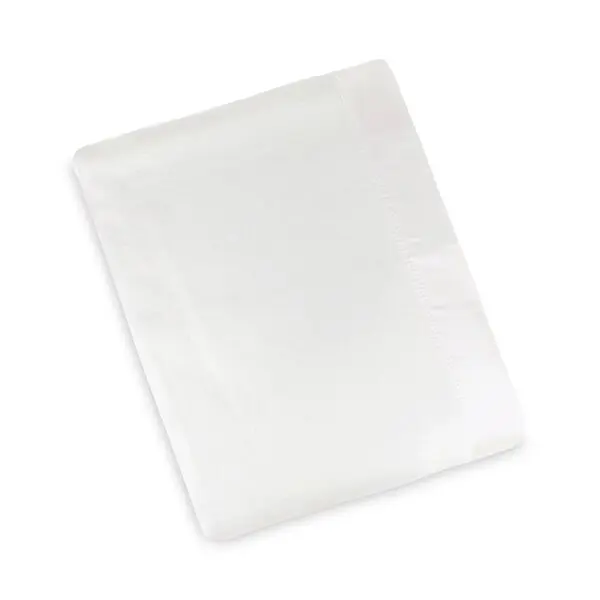 MELANGE COLLECTION Home Plaza Silk Blanket, King - White